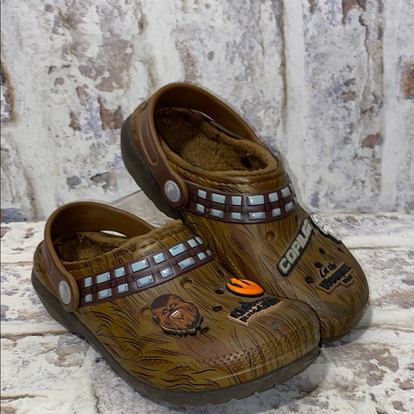 CROCS | Shoes | Crocs X Star Wars Chewbacca Clogs J2 | Poshmark